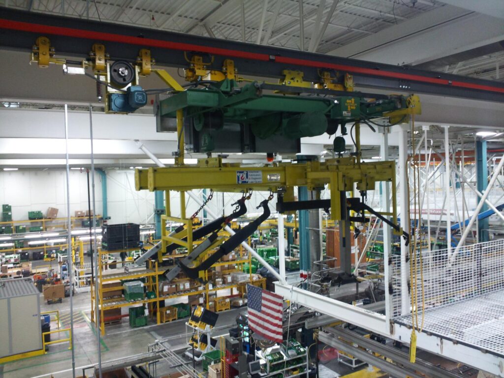 Workstation Crane Enclosed Track Systems | AFE Crane