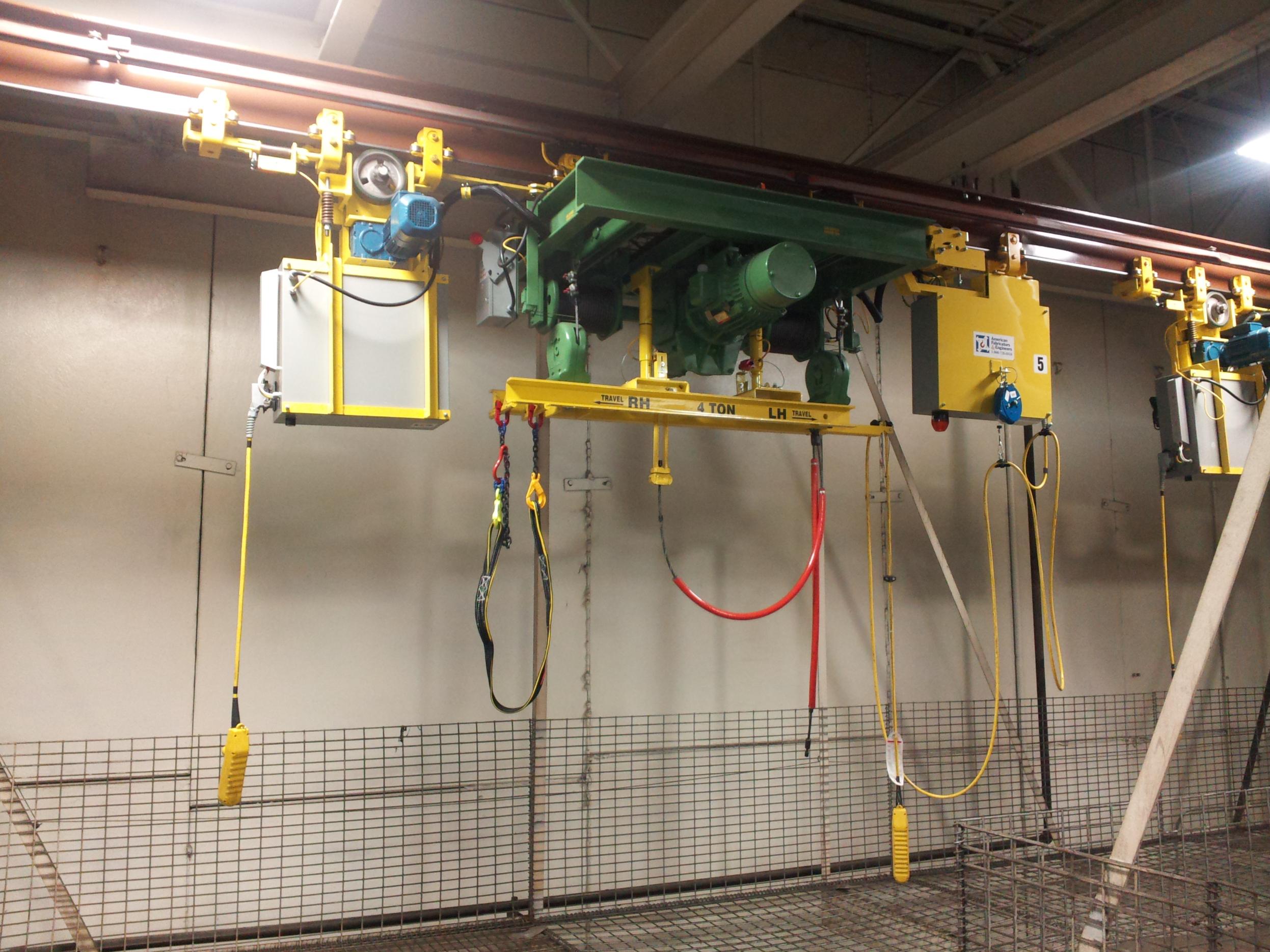 Patented Track Cranes and Monorails | AFE Crane