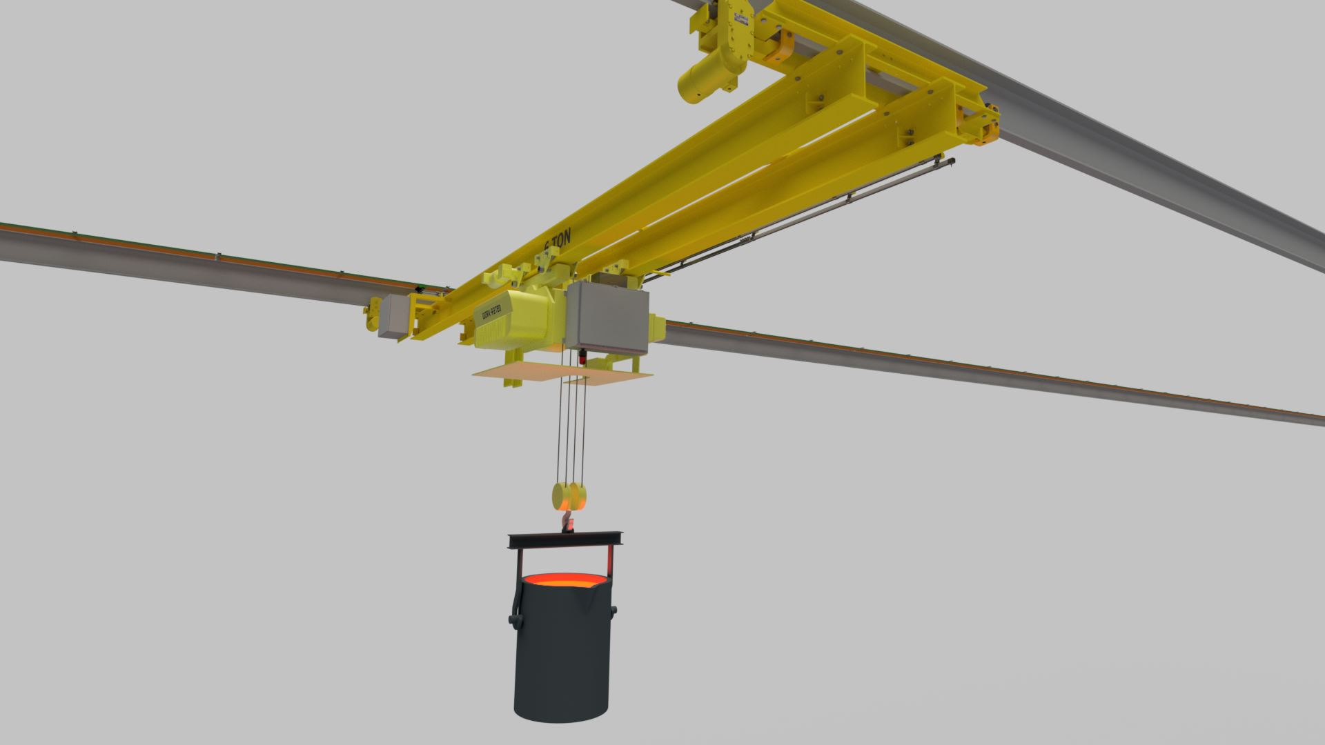 Foundry Crane Solutions - Overhead Bridge Cranes - AFE Crane