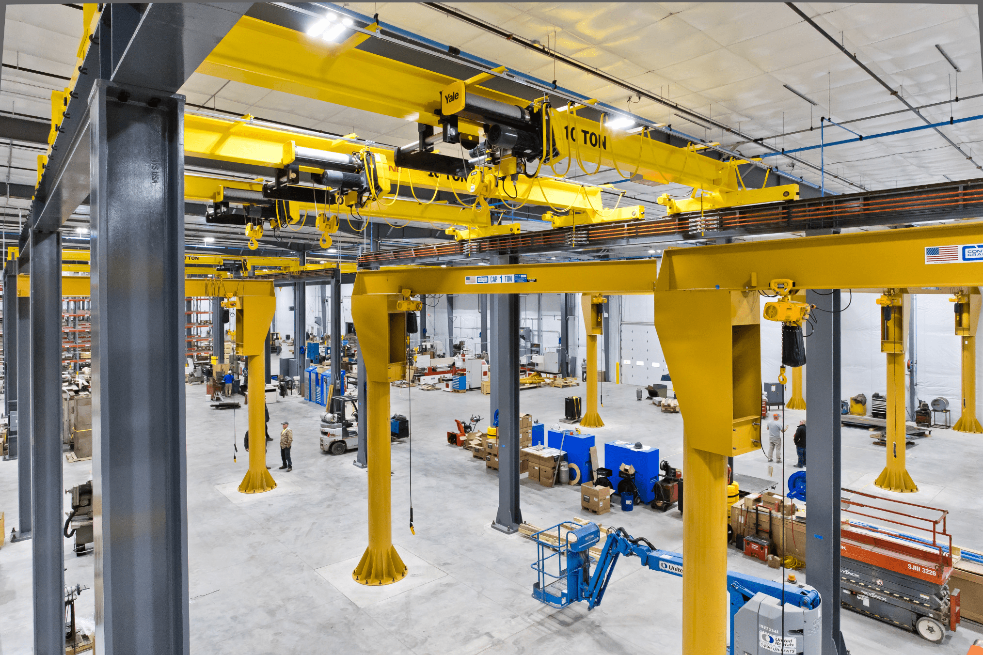 Industrial Jib Cranes - Free Standing & Crane Boom - AFE Crane