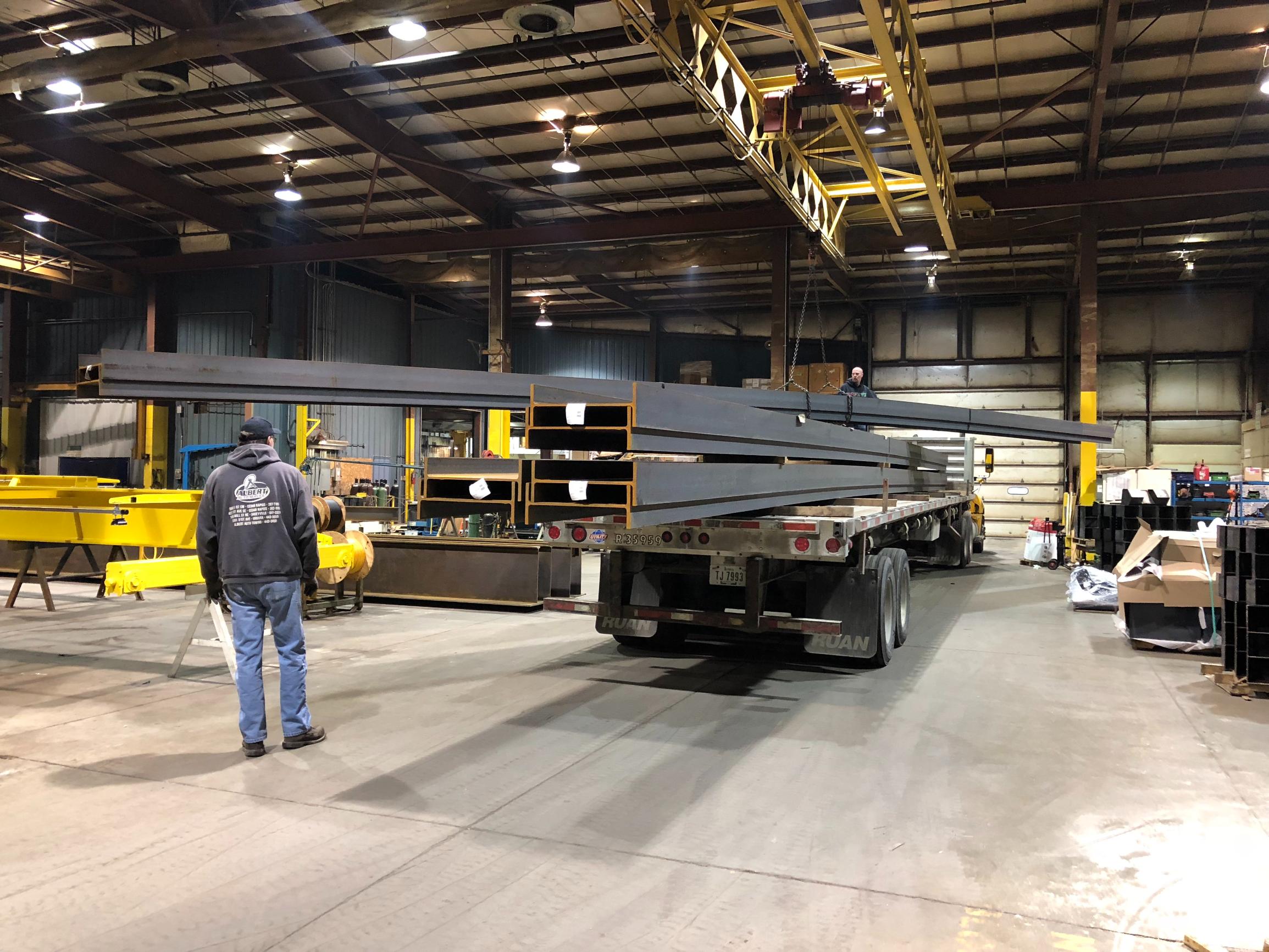Structural Steel Fabrication | Cedar Falls IA | AFE Crane
