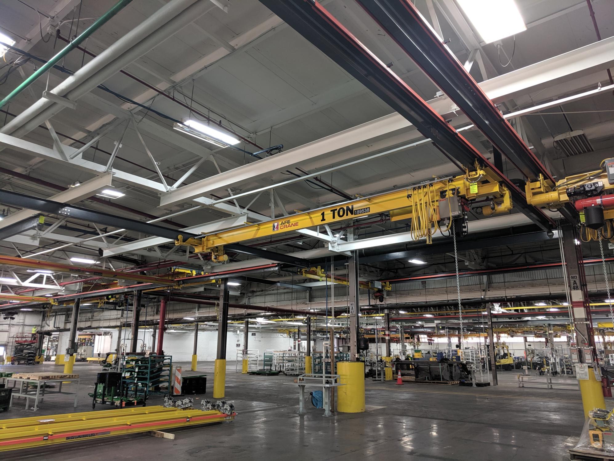 Patented Track Cranes and Monorails | AFE Crane