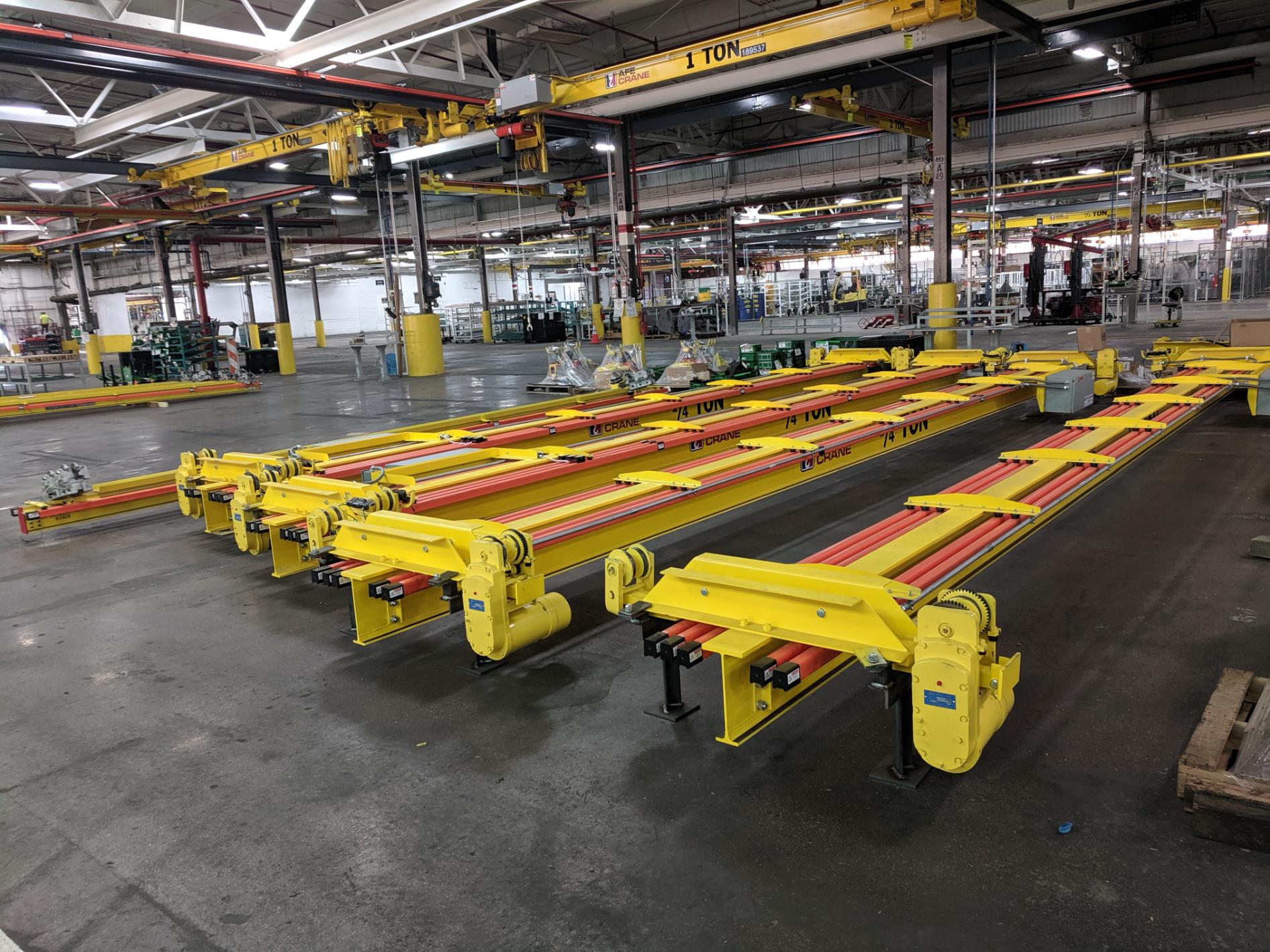 Patented Track Cranes and Monorails | AFE Crane