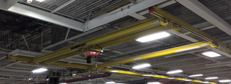 Low Clearance Crane Solutions Enhance Assembly Line Safety